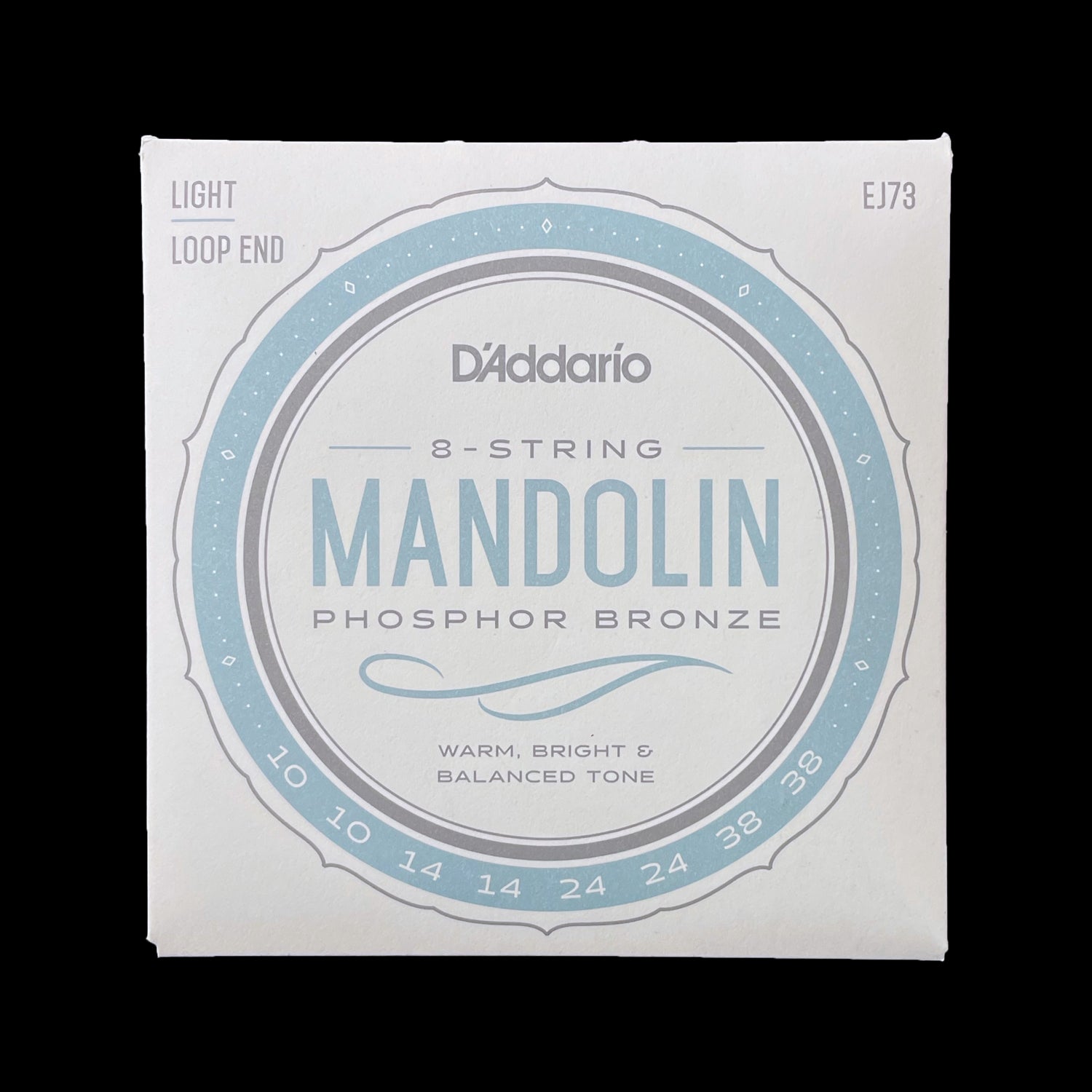 10-38 D'Addario EJ73 Light Mandolin Strings – McKenzie River Music