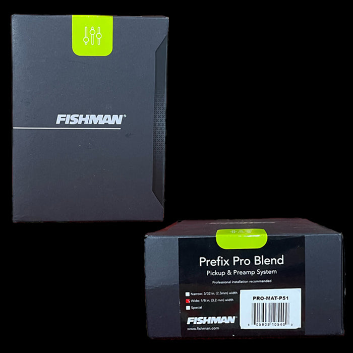 Fishman Prefix Pro Blend Pickup System – McKenzie River Music